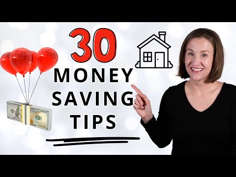 30 Useful Money-Saving Tips (these will help you SAVE money every month!)