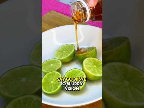 Goodbye to blurry vision ποΈ #eyes #natural #naturalremedies #lemon #recipe #drink #eyesight