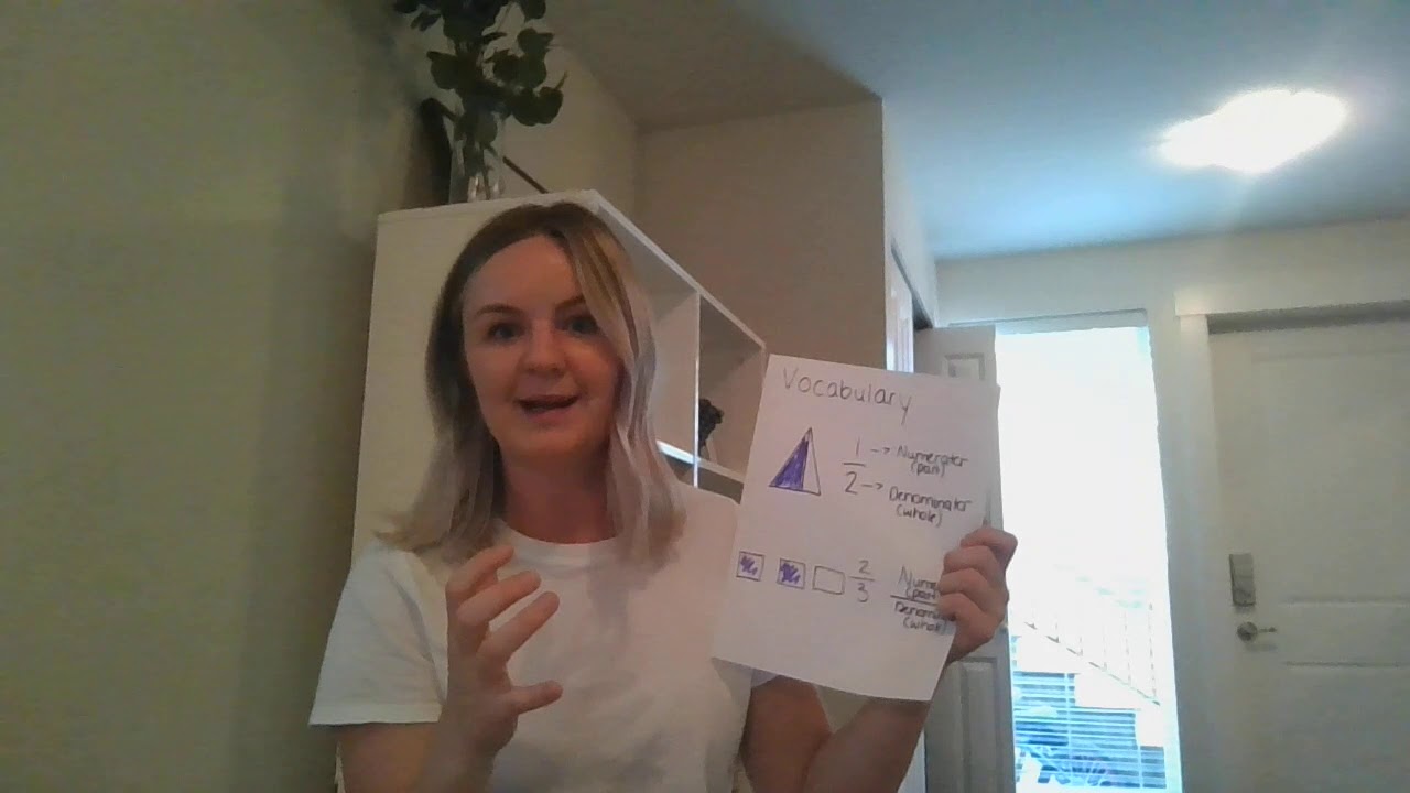 Fractions Lesson- Anchor Chart