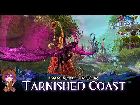 GW2 - Skyscale Rider: Tarnished Coast (Ruler of the Skies achievement)