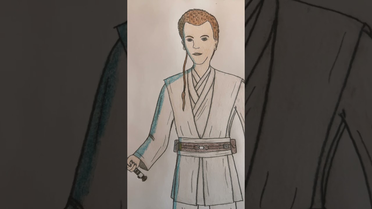 Star Wars Fan Art: Jedi Padawan Obi-Wan Kenobi (The Phantom Menace)