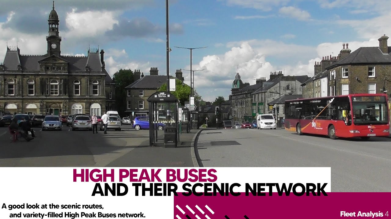 High Peak Buses and their scenic network