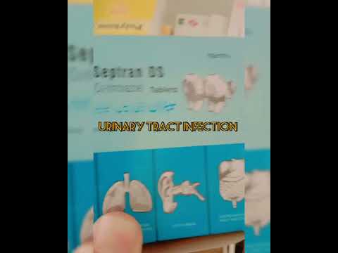 Septran D's uses#use in urinary tract infection #ear infection #medical #human #youtubshorts