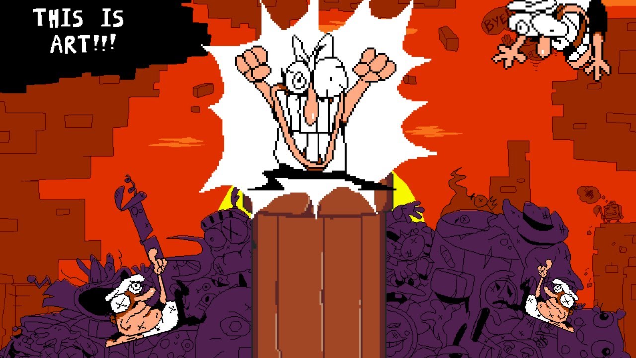 How Pizza Tower's Peppino ATE PIXEL ART