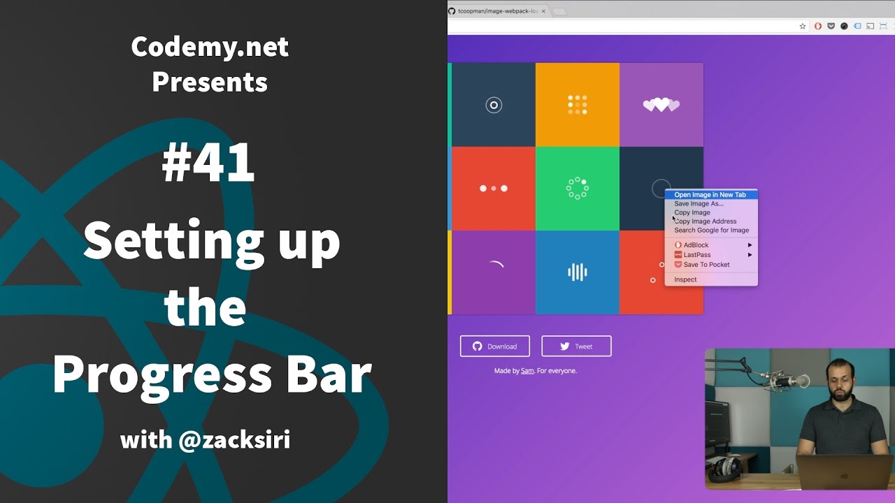 React: Setting up the Progress Bar - [041]