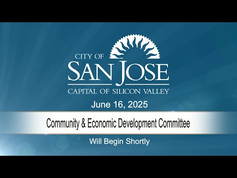 JUN 16, 2025 | Community & Economic Development Committee