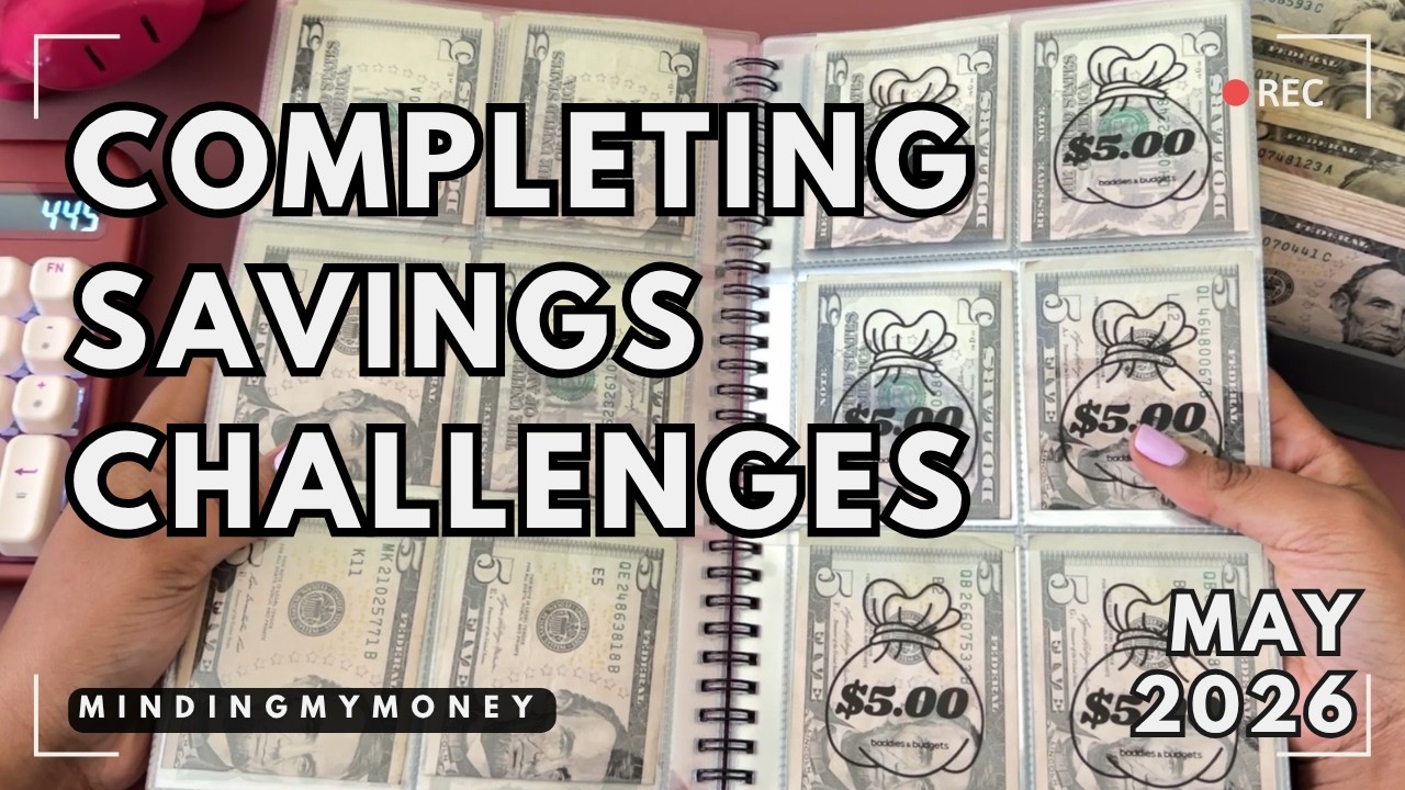  I Completed 2 Savings Challenges 👀 | 2026 Cash Stuffing