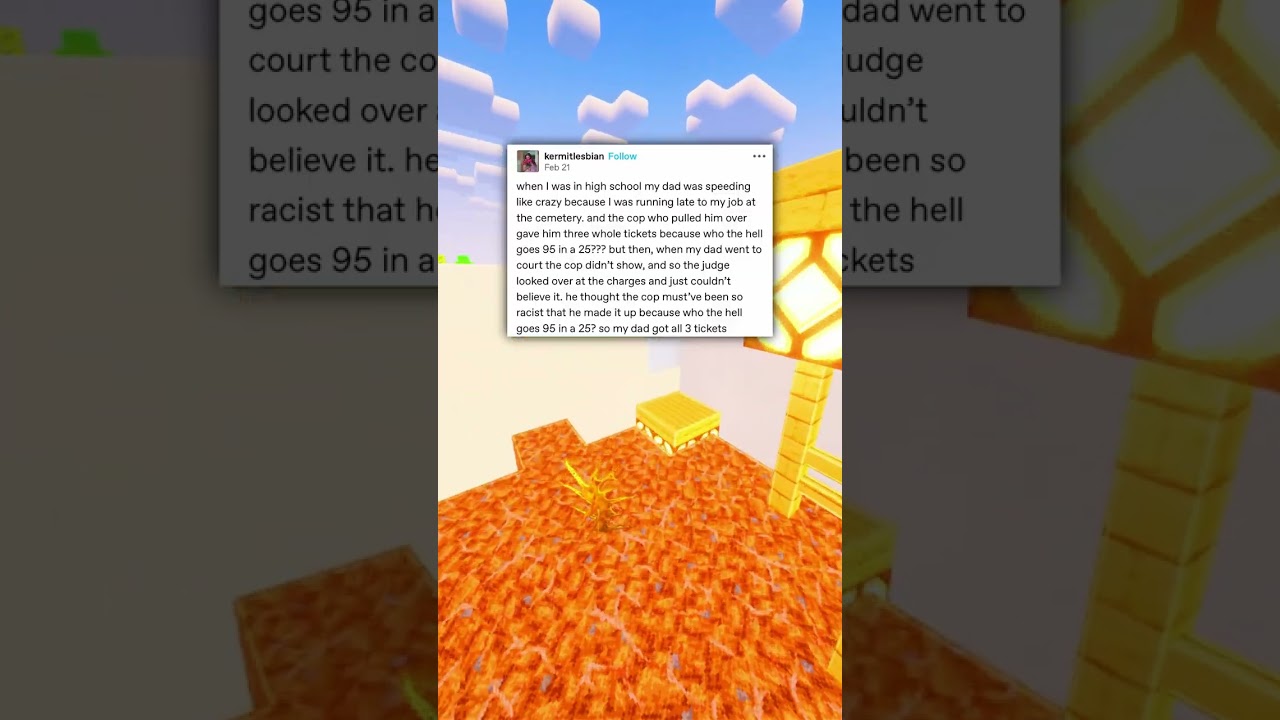 95 in a 25!!! TUMBLR post!