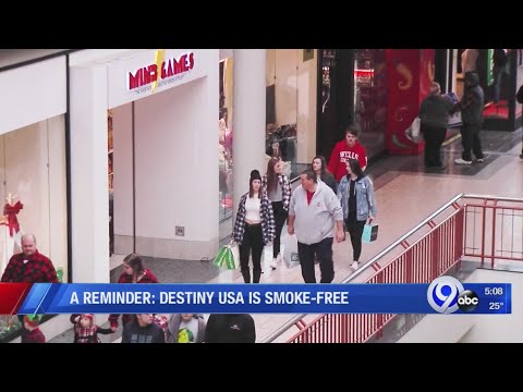 Destiny USA to heavily enforce no smoking policy