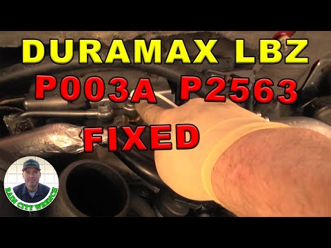 DURAMAX LBZ P003A P2563 CODES FIXED