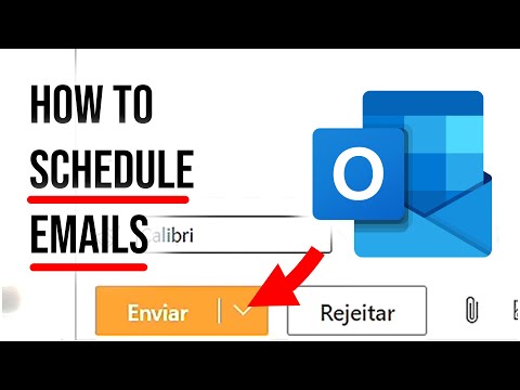 How to Schedule An Email In Outlook! 😎⌛ #shorts