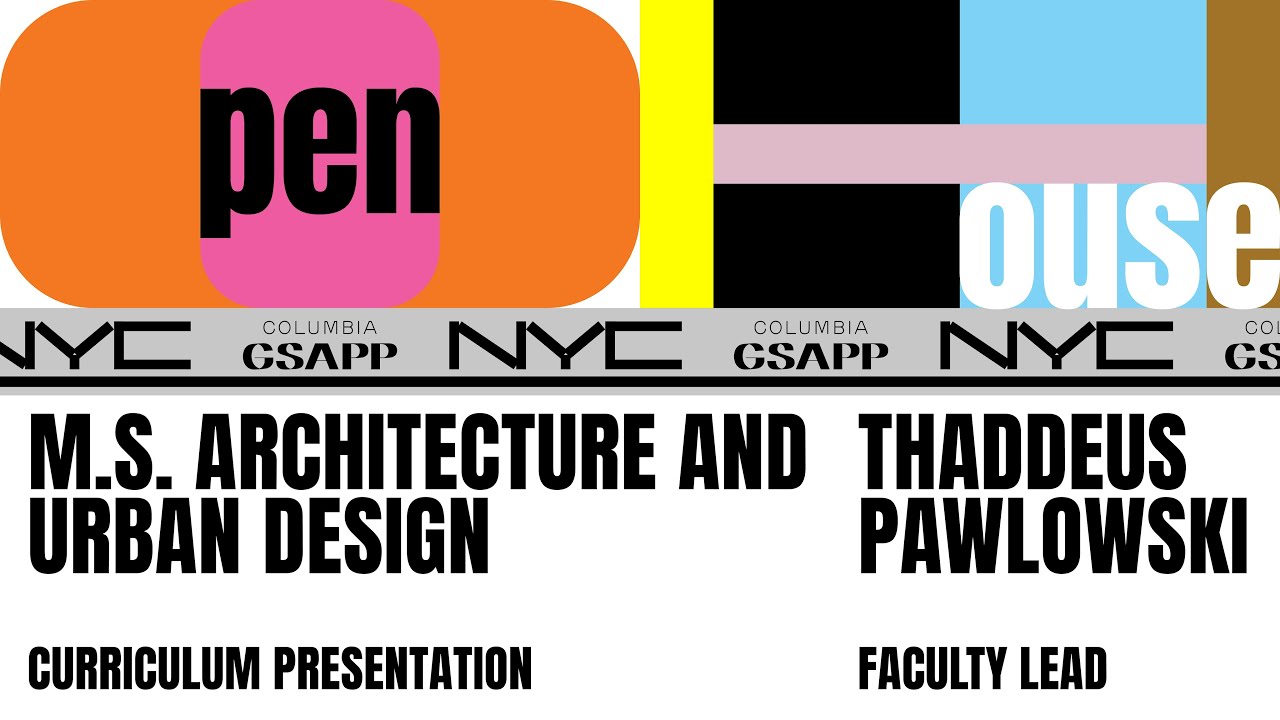 Fall 2025 Open House: MSAUD Info Session