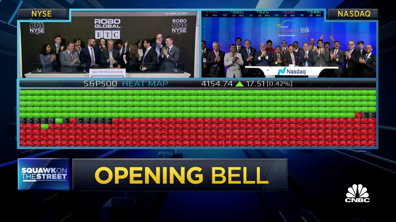 Opening Bell: October 27, 2023
