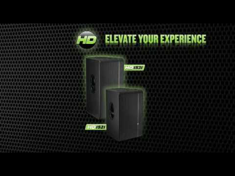 Mackie HD1521 & HD1531 Powered Speakers