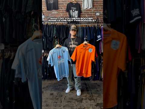 What do you mean soccer jerseys aren’t fashion? Let me show you shop in-store or online! #jersey