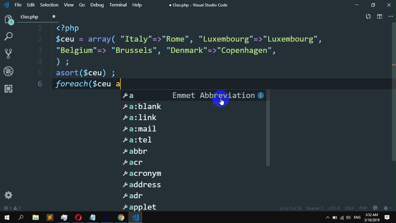How to Displays array keys and values in PHP