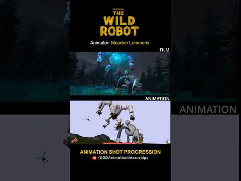 The Wild Robot Shot Progression | Animation Breakdowns #shots