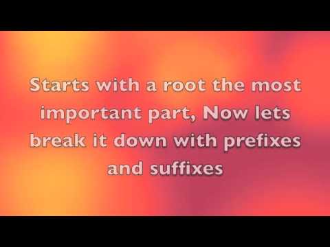 Prefixes,Suffixes,and Root Rap