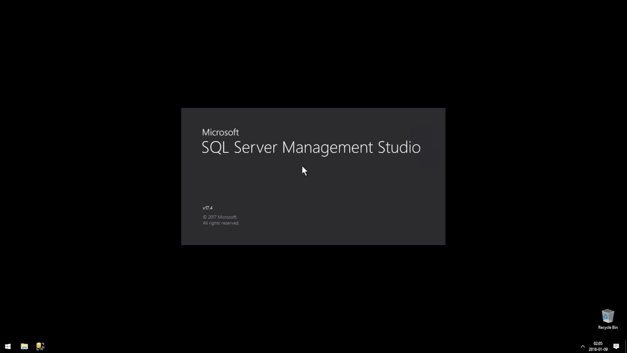 SQL Server - Absolute Beginner - Connect using SQL Authentication