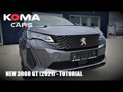 New Peugeot 3008 GT (2021) - detail Tutorial - walkaround (interior/ Exterior, Trunk, dimensions)
