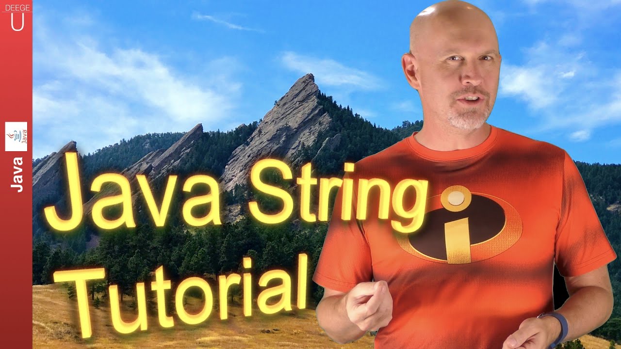 Watch this Java String Tutorial! - 050