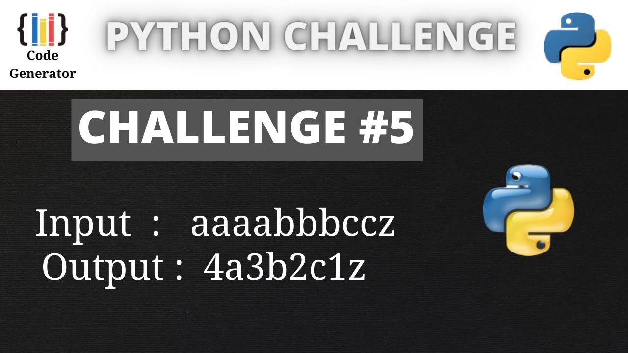 Python Challenge Program | #5