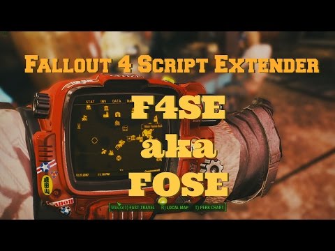 Fallout 4 Script Extender - F4SE - FOSE - Early Release!