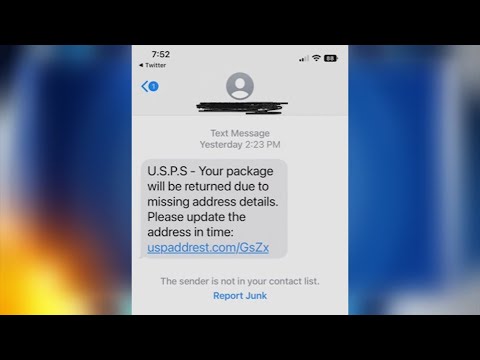 Chesapeake Sheriff's Office warn residents of text scam claiming to be from USPS
