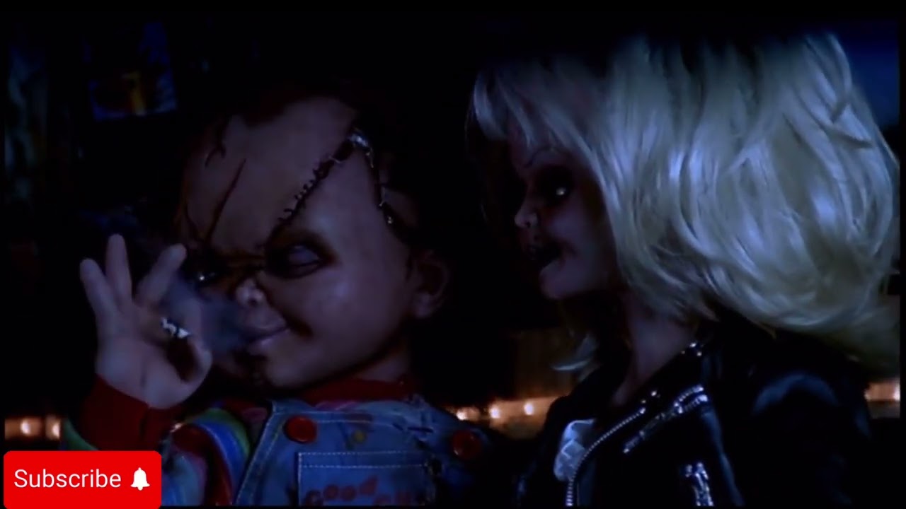 Chucky smoking