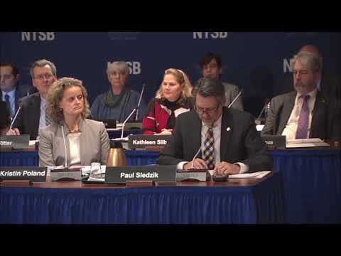NTSB Board Meeting: Collision Between Developmental Automated Driving System and Pedestrian