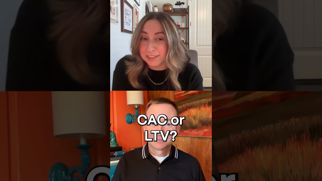 CAC 💸 or LTV 📈? You can’t have CAC without LTV #marketingtips #growthmarketing