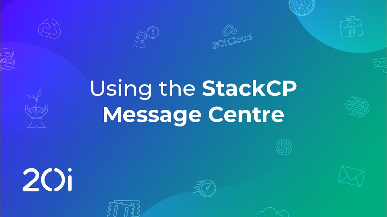 HostShop: StackCP Message Centre