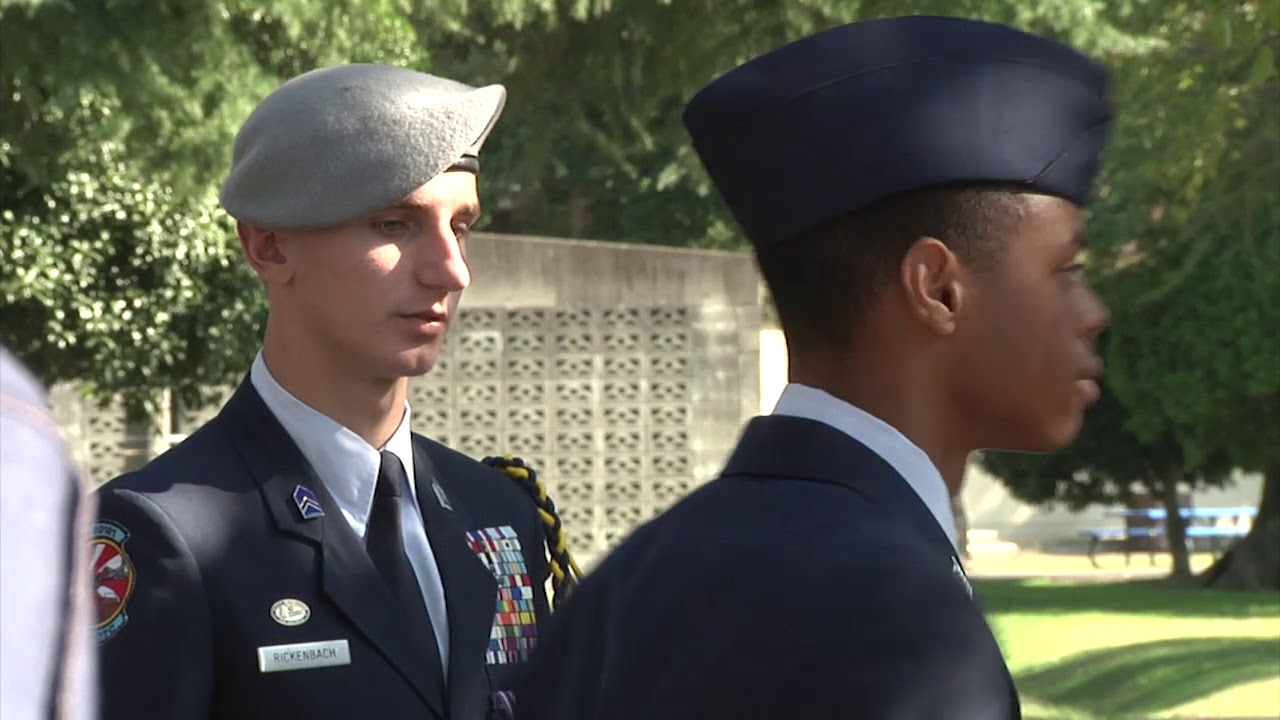 AFJROTC First Pinning