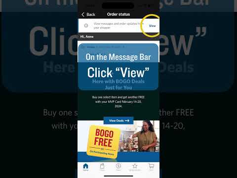 How to Talk to Your Shopper with the Food Lion App