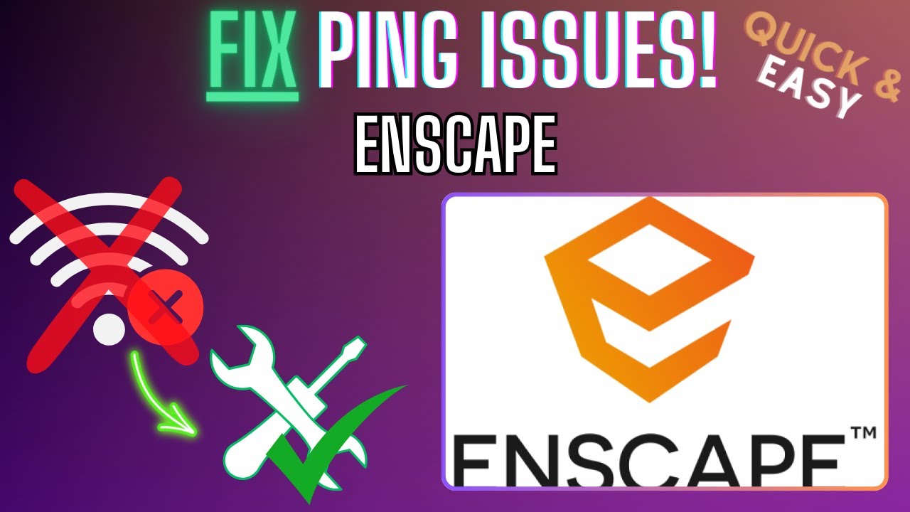 Enscape Connection Fix – Solve License, Login & Network Issues – Full Tutorial