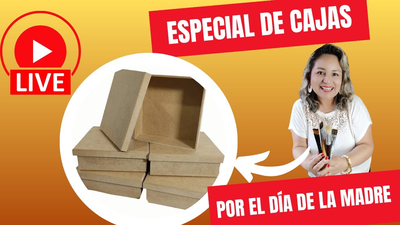 ¡Cómo decorar cajas para el Día de la Madre! Especial de Cajas.