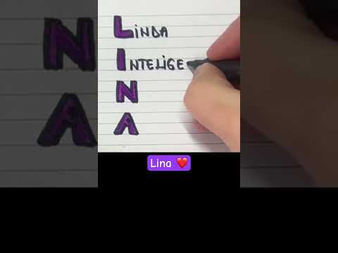 Significado del nombre LINA #nombre #significado #lina