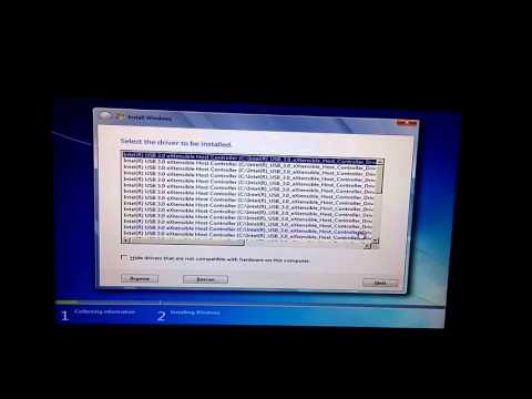 How to install win7 on usb3.0 port