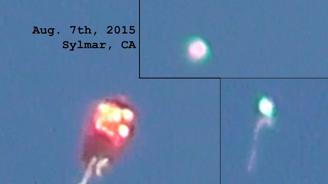 8/7/15 Objects seen in Sylmar, CA