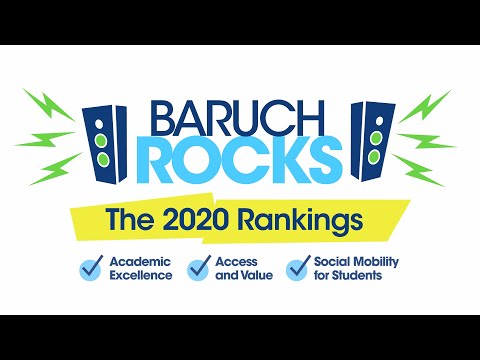 Baruch Rocks: Top Rankings Earned during 2020