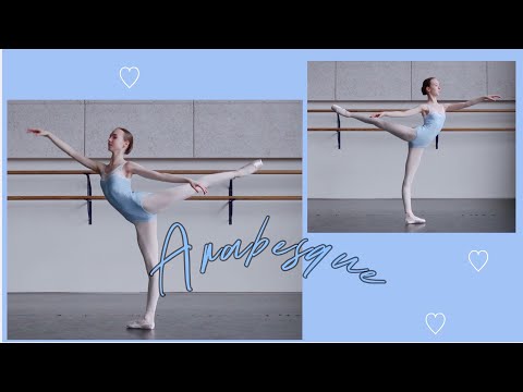 How to improve your arabesque!🦋 - Follow along workout (home friendly)