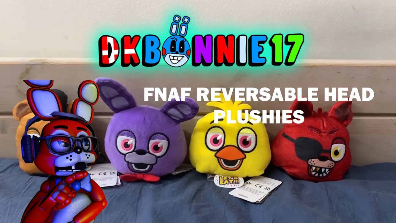 FNAF REVERSABLE HEAD PLUSHIES REVIEW