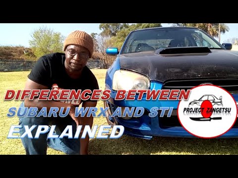 Differences between SUBARU WRX and STI EXPLAINED | Project Zangetsu