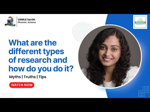 What are the different types of #research and how do you do it?