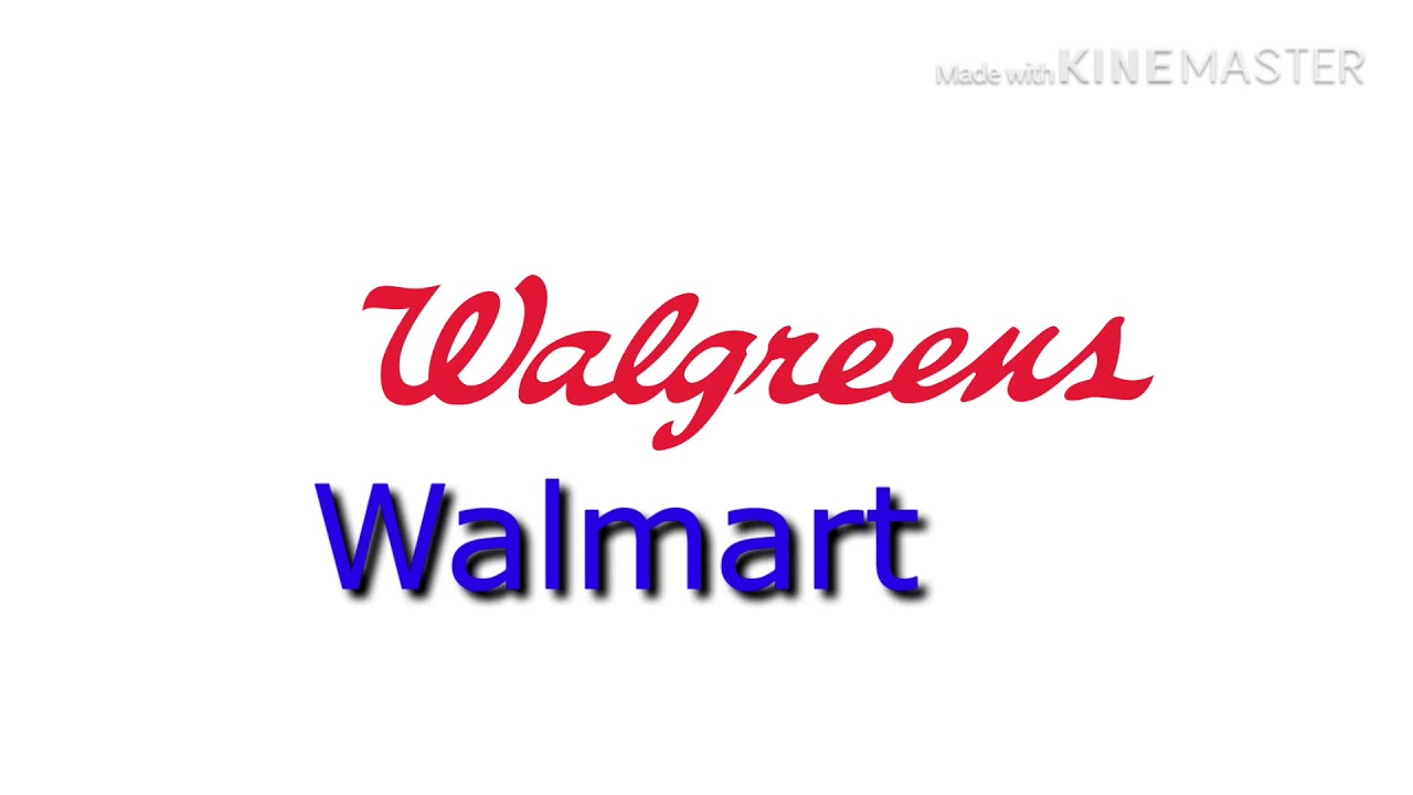 Wallgreens Walmart Logo (1990)