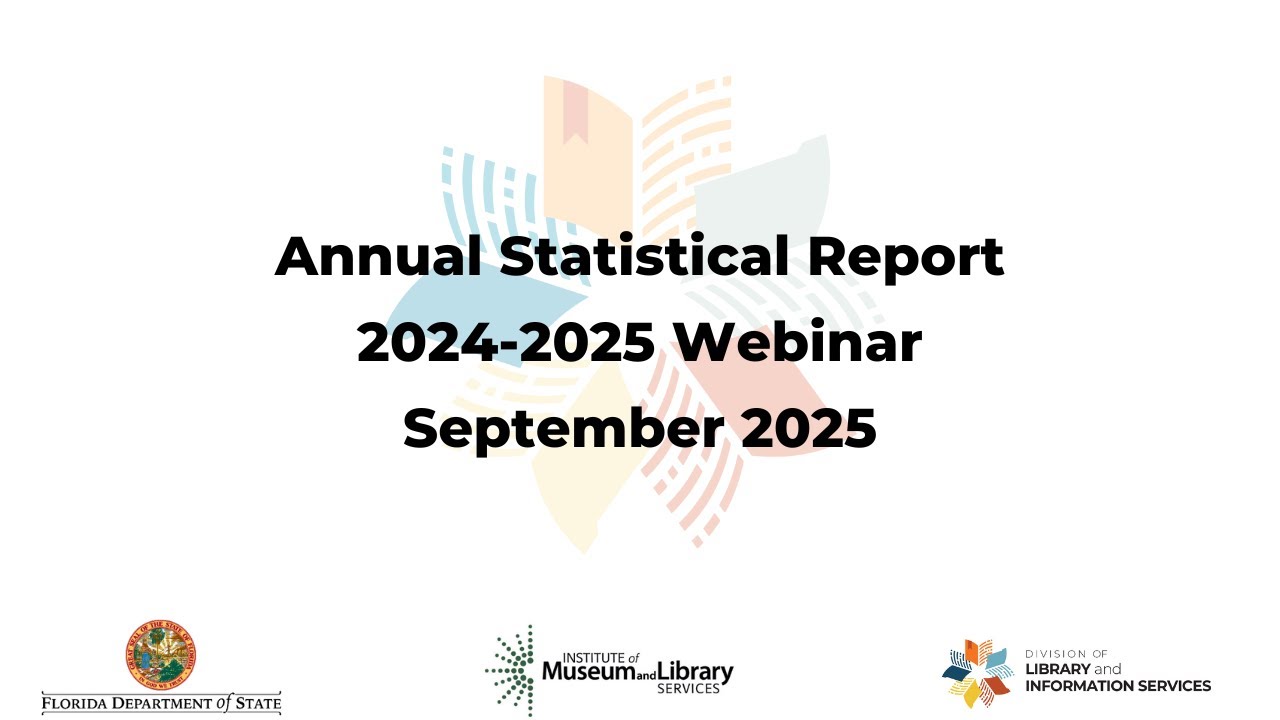 Annual Statistical Report 2024-2025 Webinar.