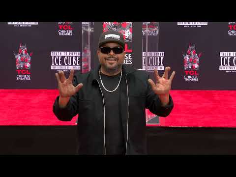 Ice Cube Imprint Ceremony - TCL Chinese Theatre