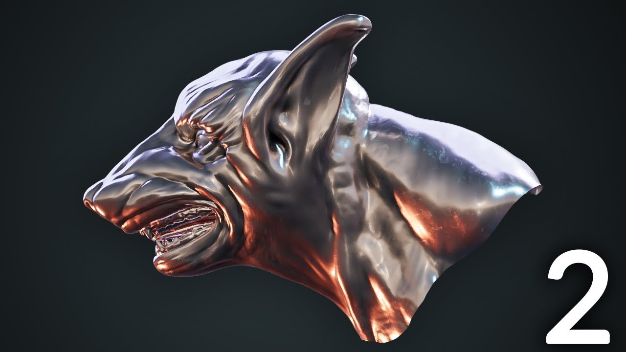 CGC Classic: Transforming Werewolf Pt. 2 - Creating the Teeth (Blender 2.6)