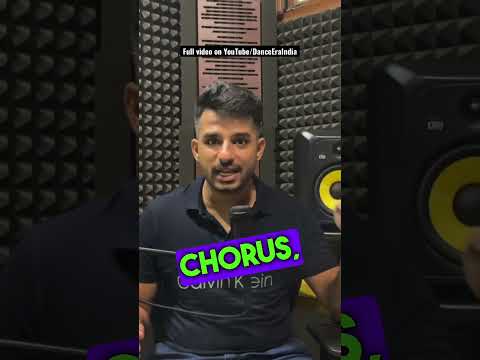 Creating a Song: Intro, Outro, Music, Verses & Chorus! | Manik Bhatheja X @DanceEraIndia