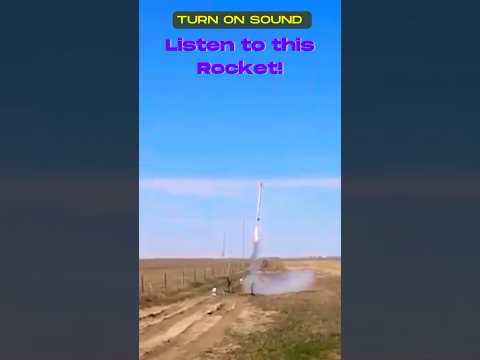 What Sound (onomatopoeia) does a launching Rocket make?